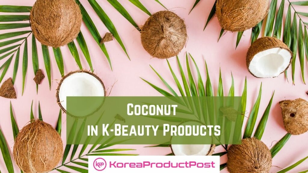 Coconut in K-Beauty Products - KoreaProductPost