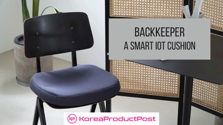 BackKeeper - A Smart IoT Cushion from Korea - KoreaProductPost