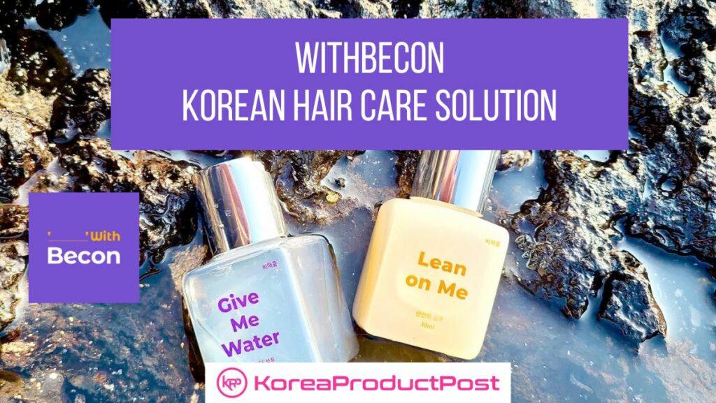 Korean Startup WithBecon for Hair Loss Prevention - KoreaProductPost