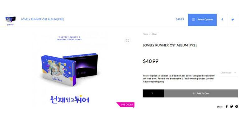 “Lovely Runner” OST COMPLETE Tracklist & Where to Buy - KoreaProductPost