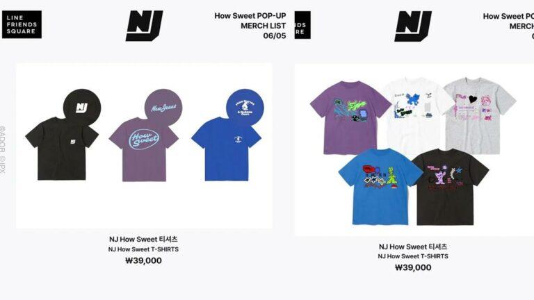 All the Adorable Merch Available at NewJeans “How Sweet” Pop-Up Store ...