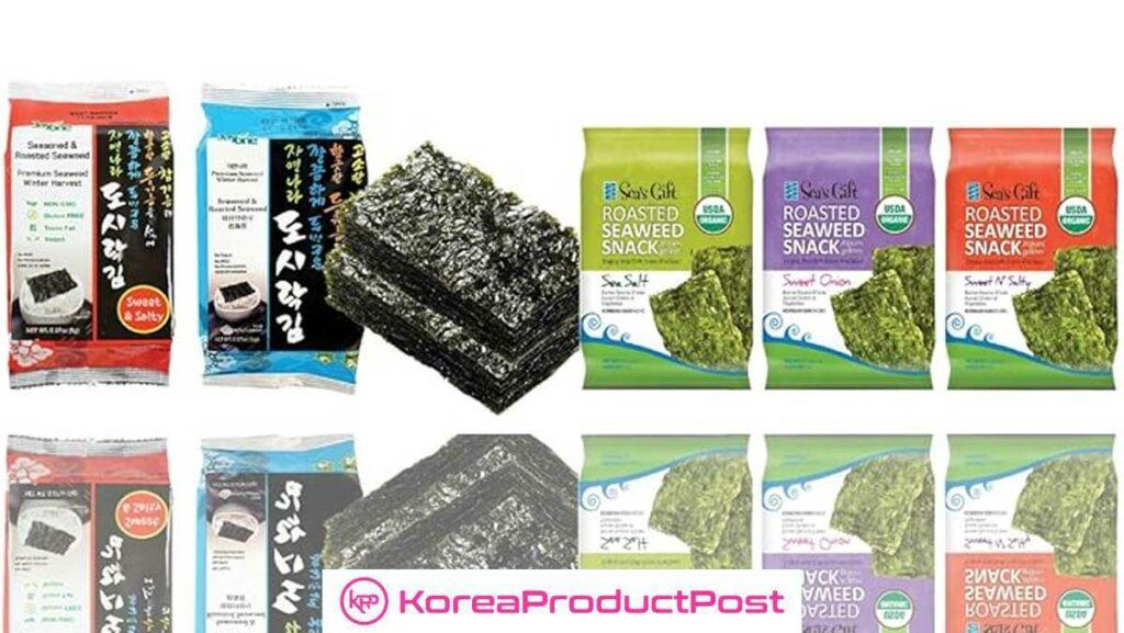 5 Must-Buy Korean Seaweed Snacks Popular on Amazon - KoreaProductPost