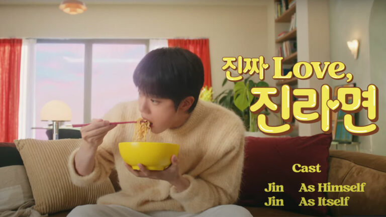 Ottogi x BTS Jin Ramen New Commercial: Creative K-drama Inspired Innovation - KoreaProductPost