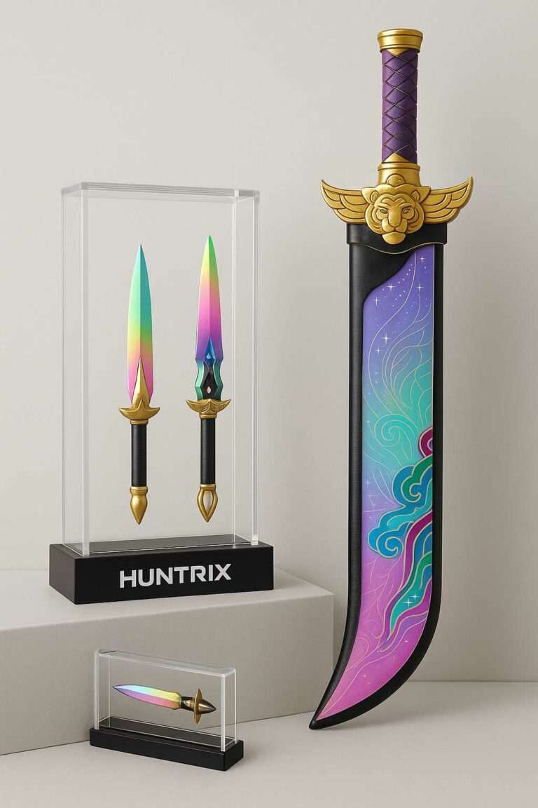 HUNTRIX Weapons Meaning & How It POSSIBLY Look as Merch! - KoreaProductPost