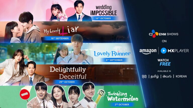 CJ ENM Partners with Amazon MX Player for Free K-Dramas in India